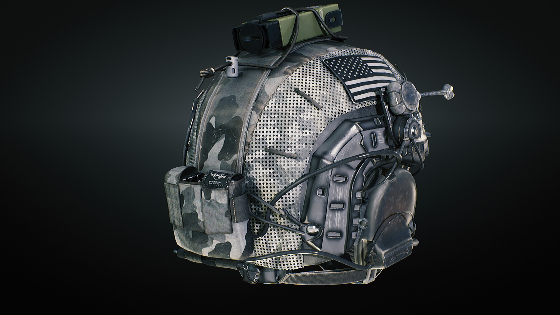 ArtStation - Tactical Military Helmet | Game Assets