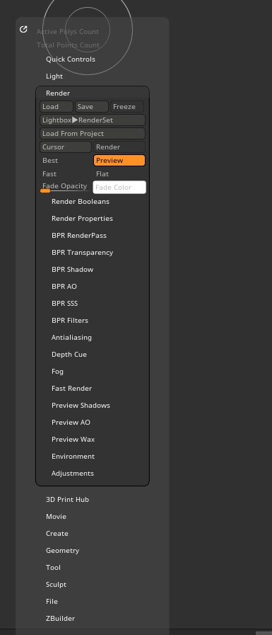 ArtStation - Full Screen ZBrush User Interface configuration | Resources