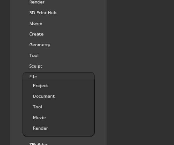ArtStation - Full Screen ZBrush User Interface configuration | Resources