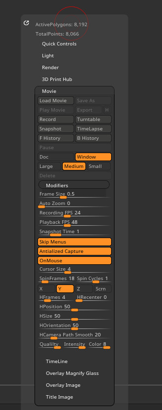 ArtStation - Full Screen ZBrush User Interface configuration | Resources