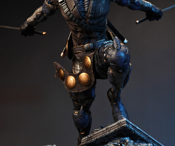 ArtStation - Ninjak 1/4 Scale Statue | Resources