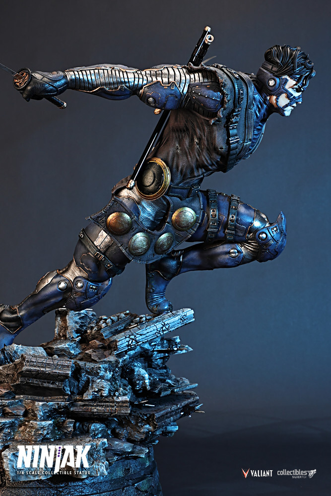 ArtStation - Ninjak 1/4 Scale Statue | Resources