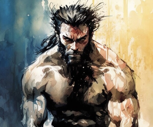 ArtStation - Aquarel collection based on X-men characters | Artworks