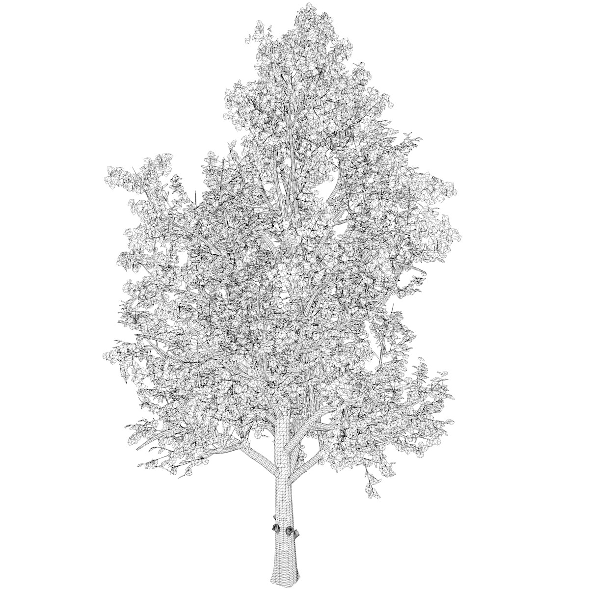ArtStation - Mountain Maple Tree (in Fall) #07 - High Poly Tree (3D ...