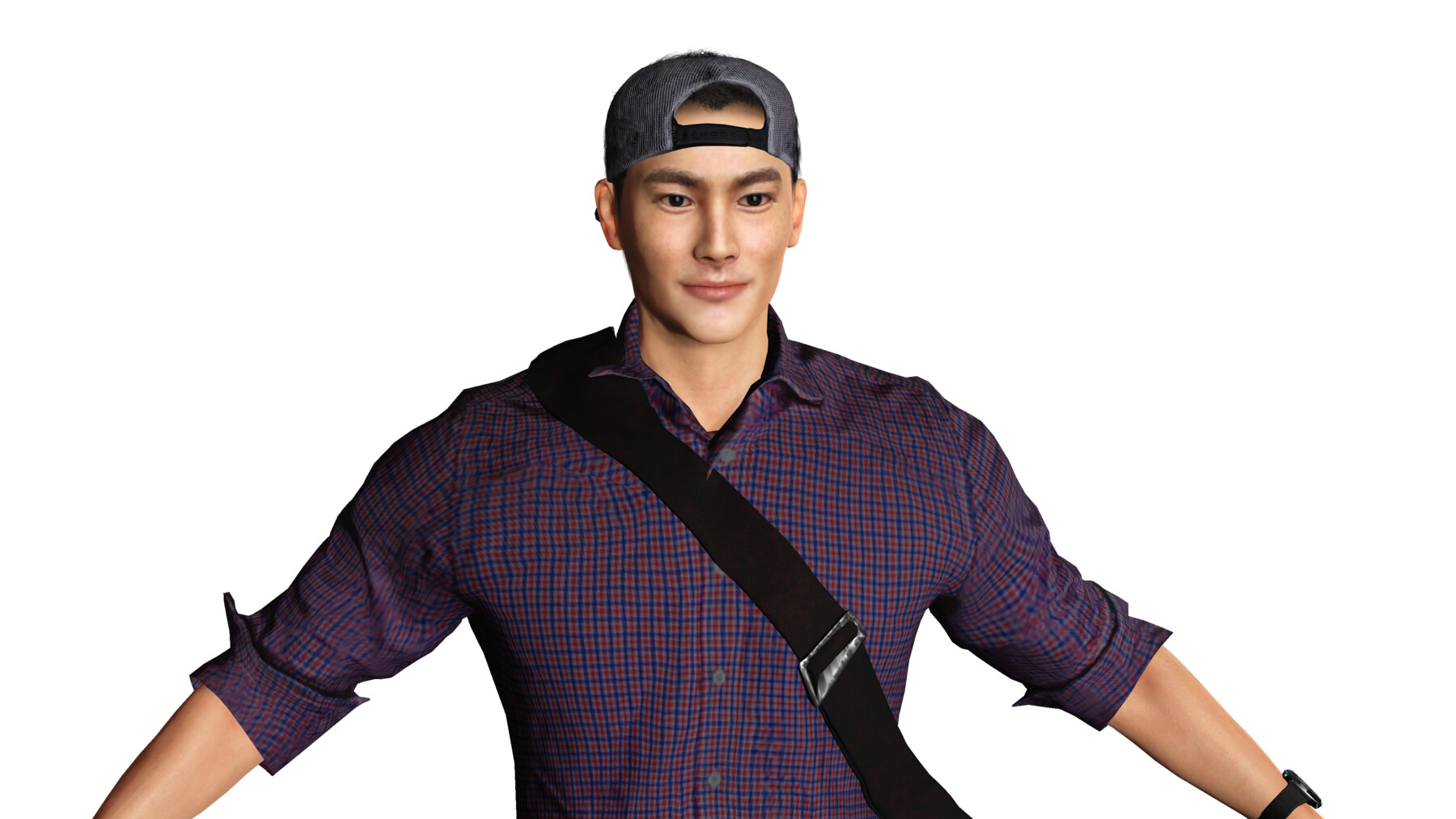 ArtStation - AAA 3D REALISTIC HUMAN MALE CHARACTER - ASIAN KOREAN MAN ...