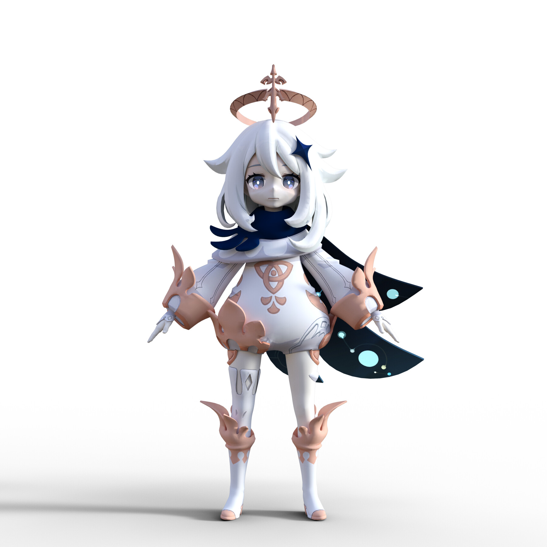 ArtStation - Genshin Impact - Paimon RIGGED | Resources