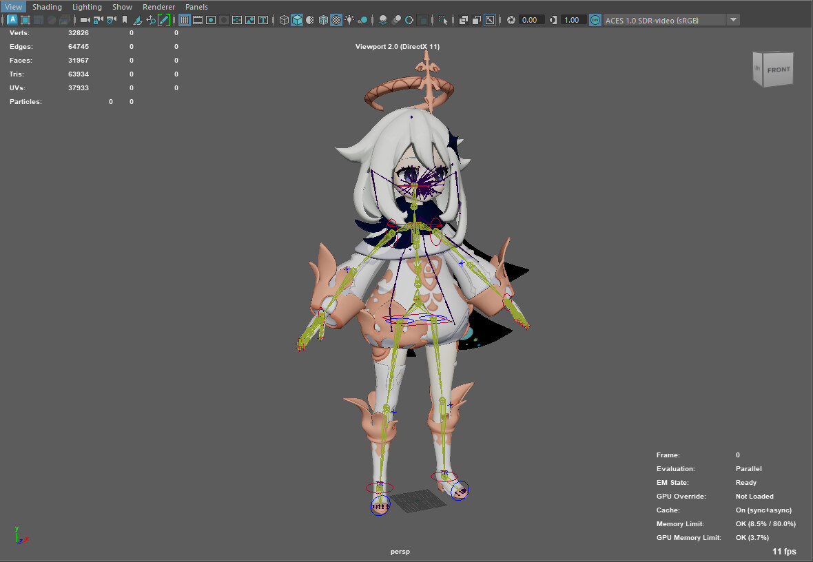 ArtStation - Genshin Impact - Paimon RIGGED | Resources