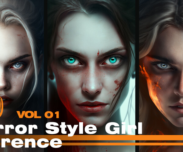 ArtStation - Horror Style Girl | Artworks