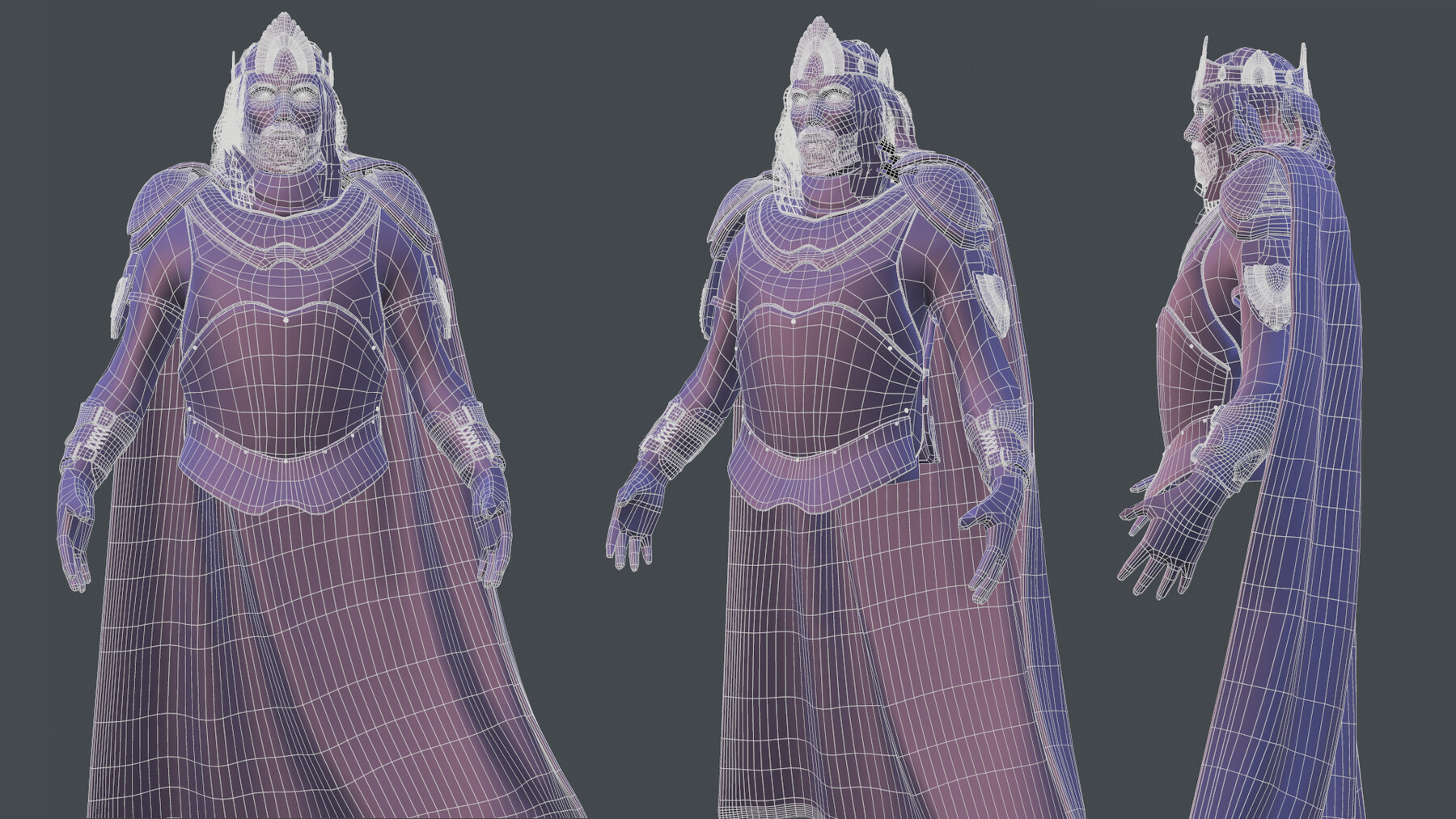 ArtStation - Aragorn character 3d model | Game Assets