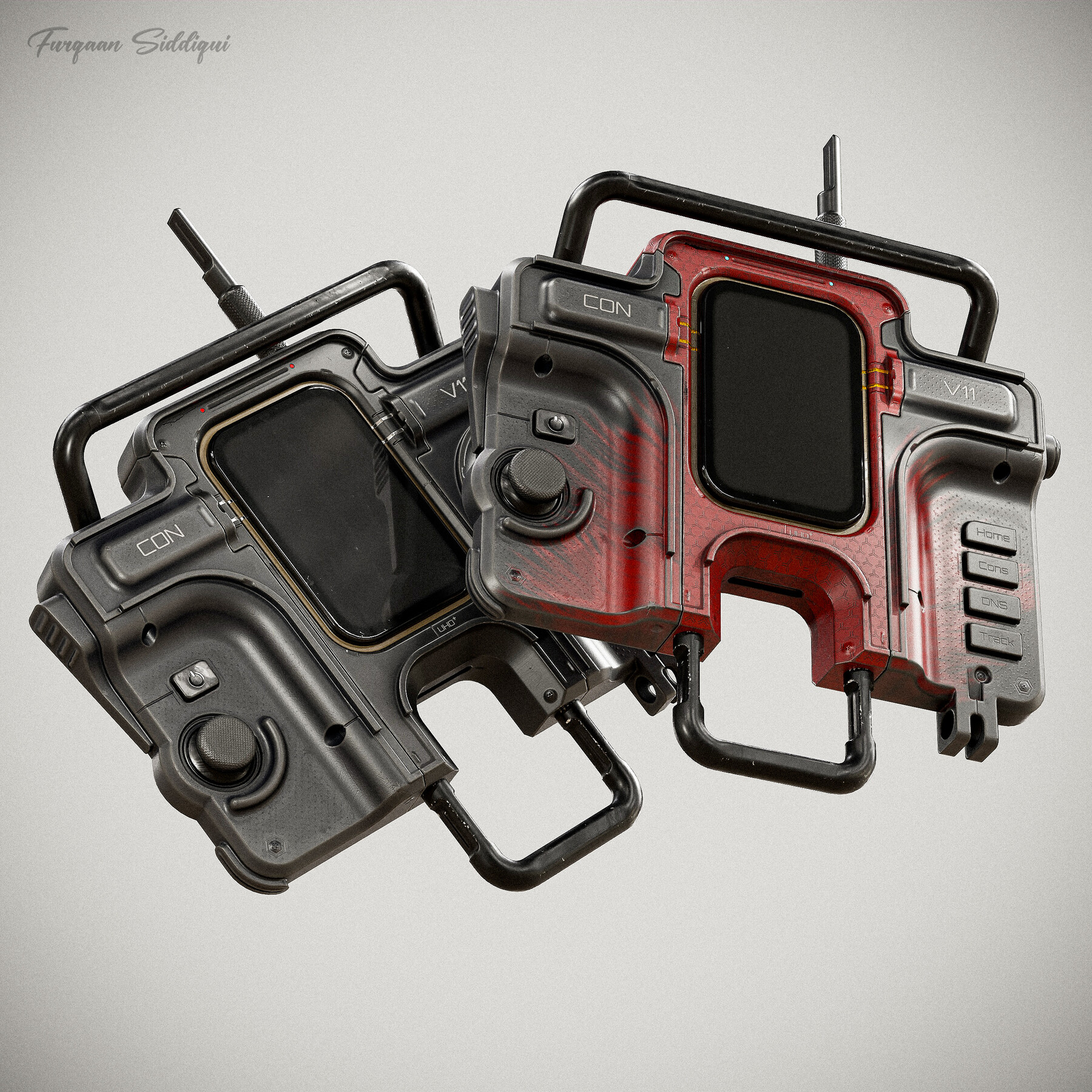 ArtStation - Sci-fi Controller V11 PBR | Game Assets