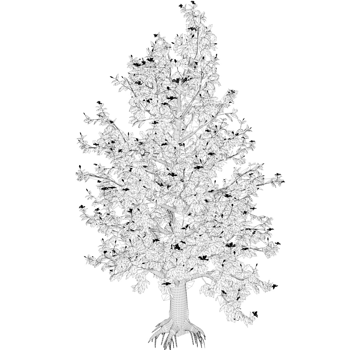 ArtStation - Southern Magnolia Tree #07 - High Poly Tree (3D Model ...