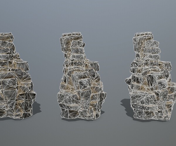ArtStation - desert rock | Game Assets
