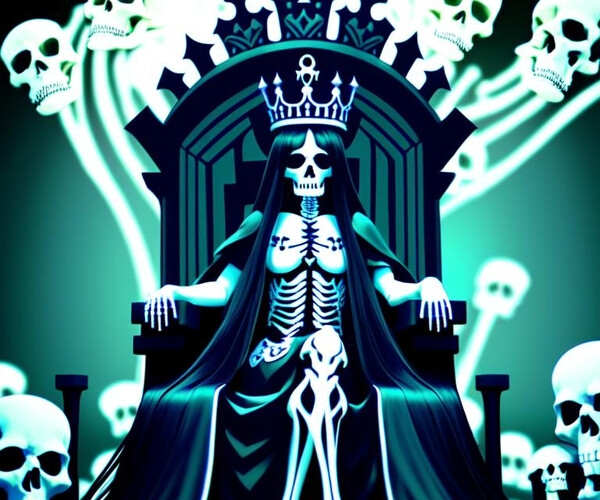 ArtStation - Skeleton Qu33n | Artworks