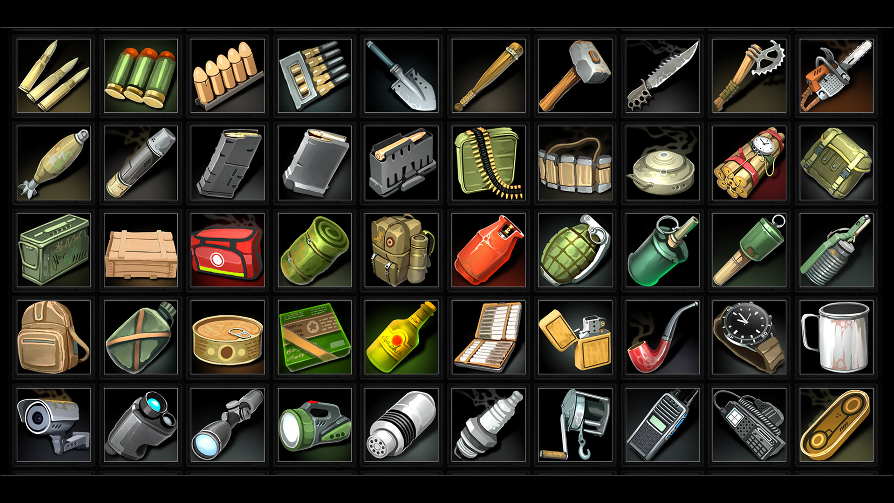 ArtStation - Survival Icons Megapack | Game Assets