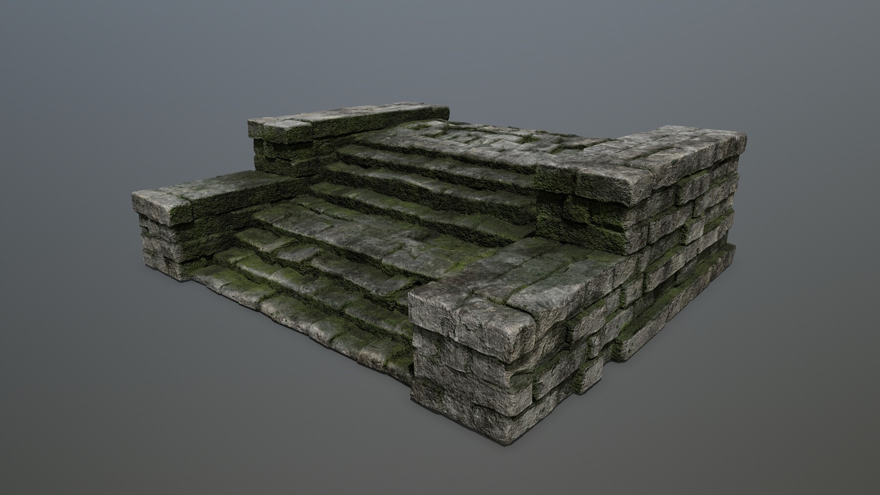 ArtStation - Ruin Stairs | Game Assets
