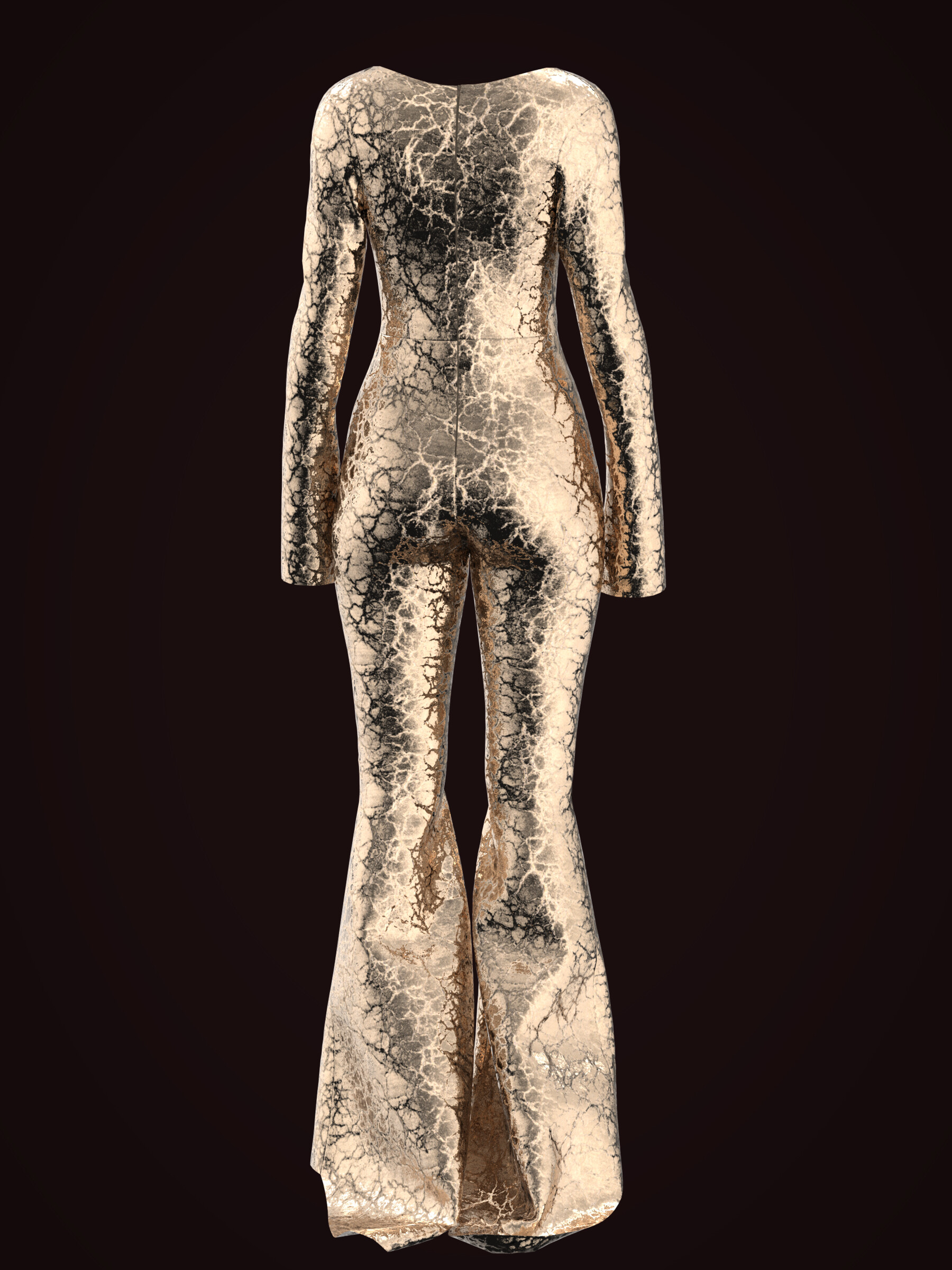 ArtStation - 3D GOLD BODYSUIT | Resources