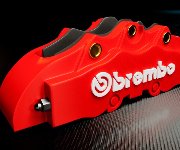 ArtStation - Brake Brembo kit caliper | Resources