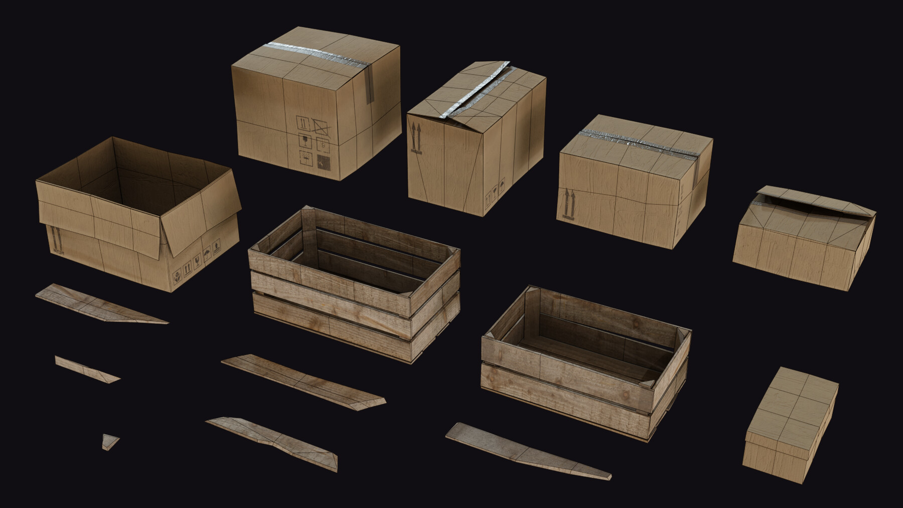 ArtStation - Trash pack | Game Assets