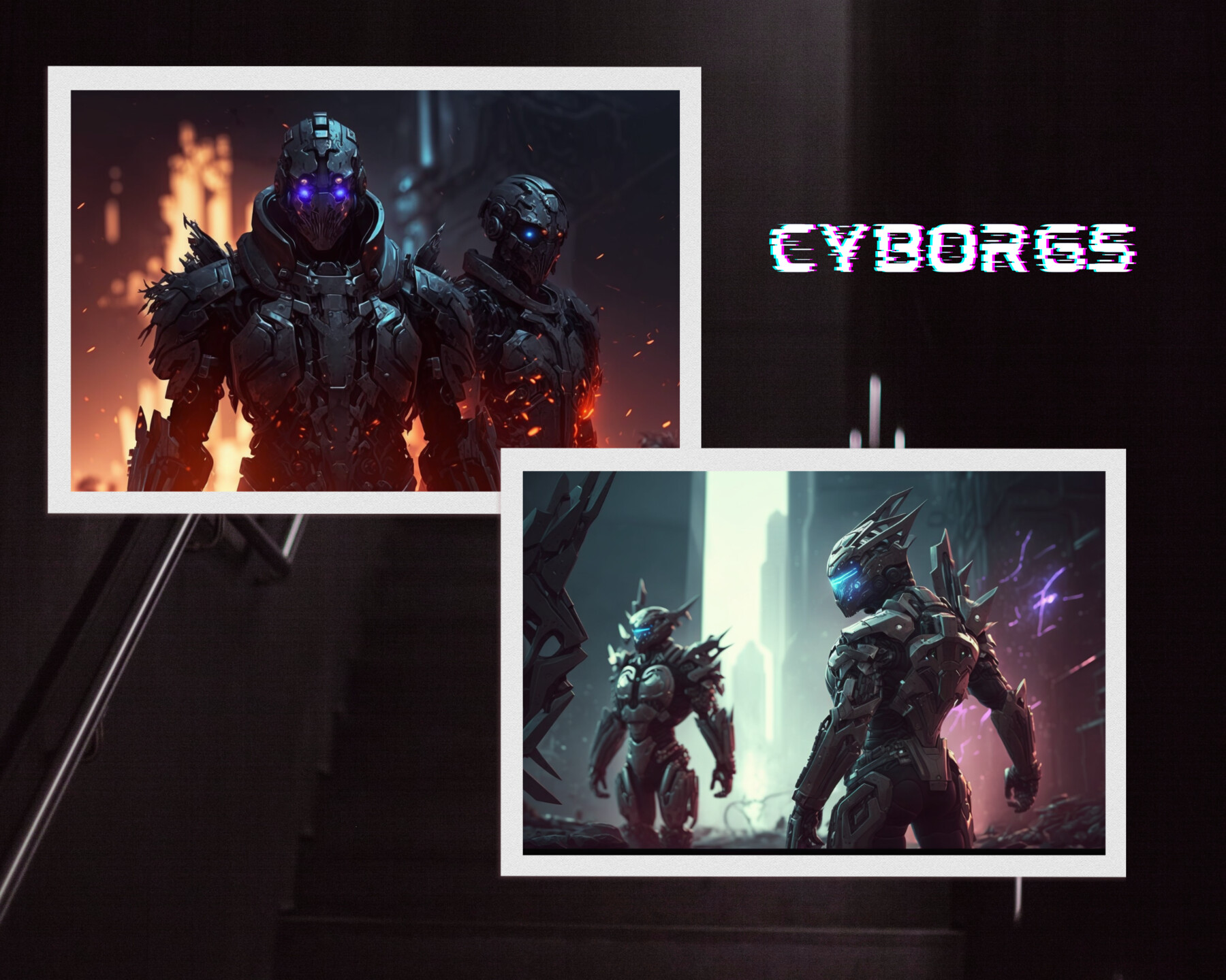 ArtStation - 50 Epic Scenes of Futuristic Cyborgs Pack: A Gallery of ...