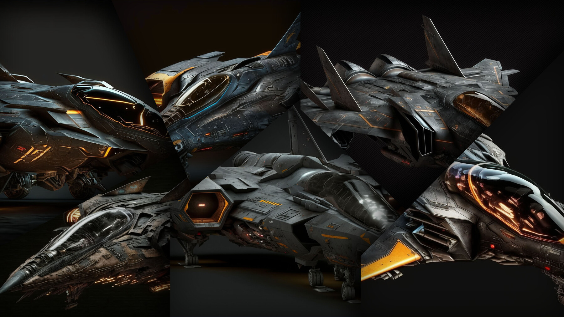 ArtStation - 101 Sci-fi Jets (More Than 8K Resolution) | Artworks