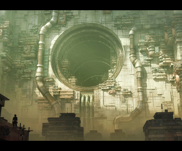 ArtStation - Sci Fi Kitbash - Volume 1 | Resources