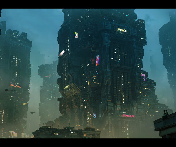 ArtStation - Sci Fi Kitbash - Volume 1 | Resources