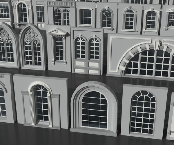 ArtStation - Windows Collection - 150 pieces | Resources