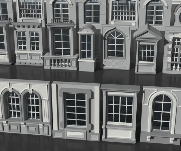 ArtStation - Windows Collection - 150 pieces | Resources