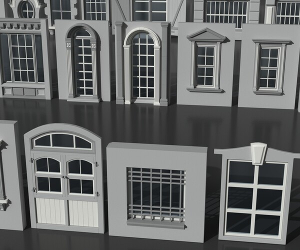 ArtStation - Windows Collection - 150 pieces | Resources