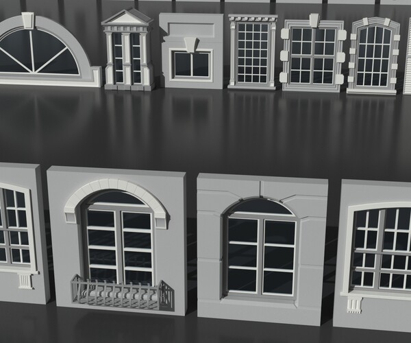 ArtStation - Windows Collection - 150 pieces | Resources