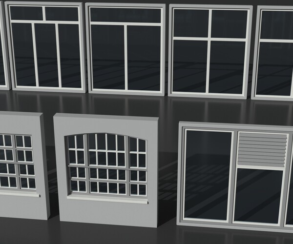 ArtStation - Windows Collection - 150 pieces | Resources