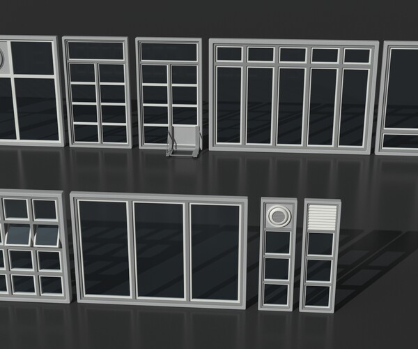 ArtStation - Windows Collection - 150 pieces | Resources