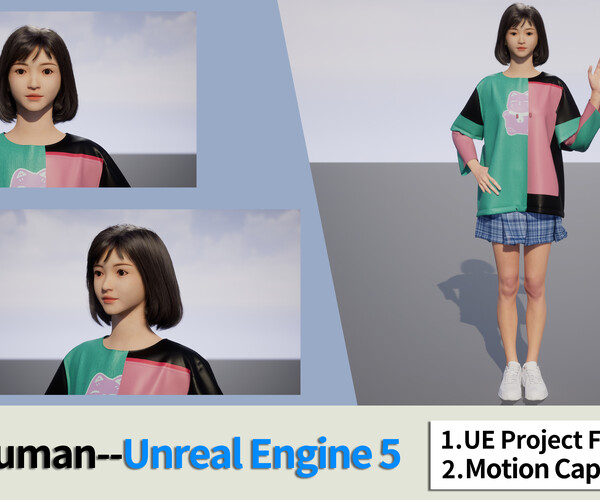 ArtStation - Babara- Cute girl with short hair--Metahuman/Unreal engine ...