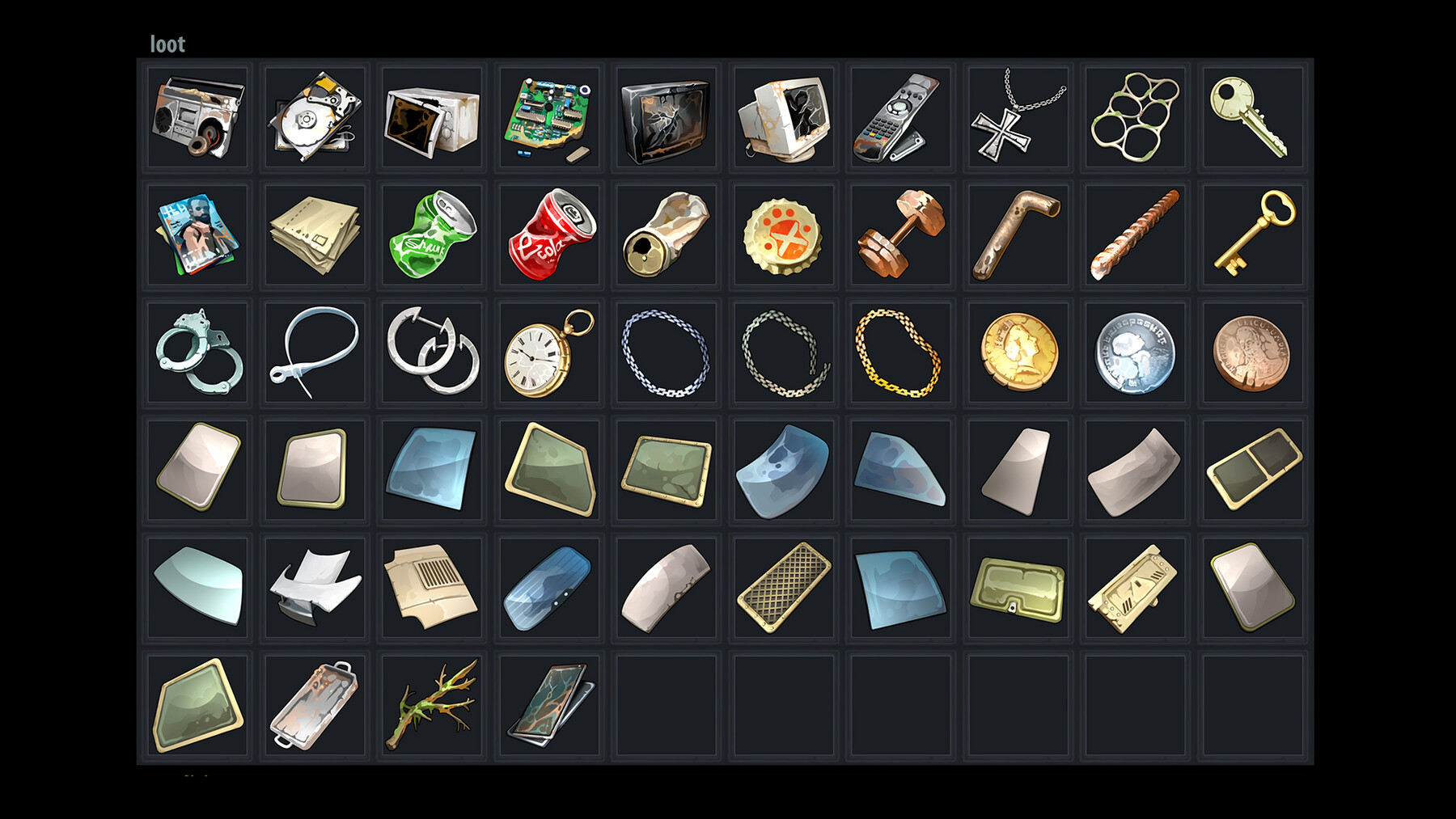 ArtStation - Zombie Survival Icons | Game Assets