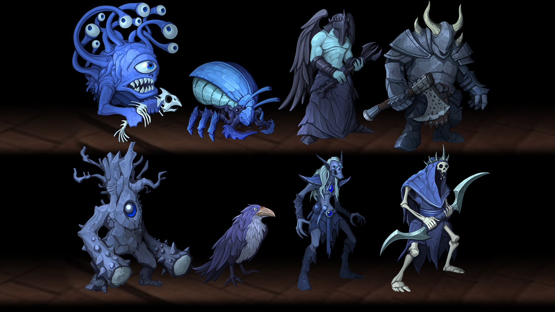 ArtStation - Characters Cards pack 04 | Game Assets