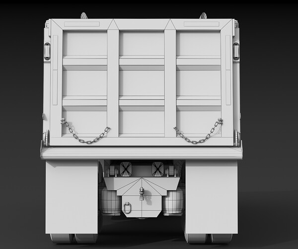 ArtStation - Kenworth T800 Dump Truck | Resources