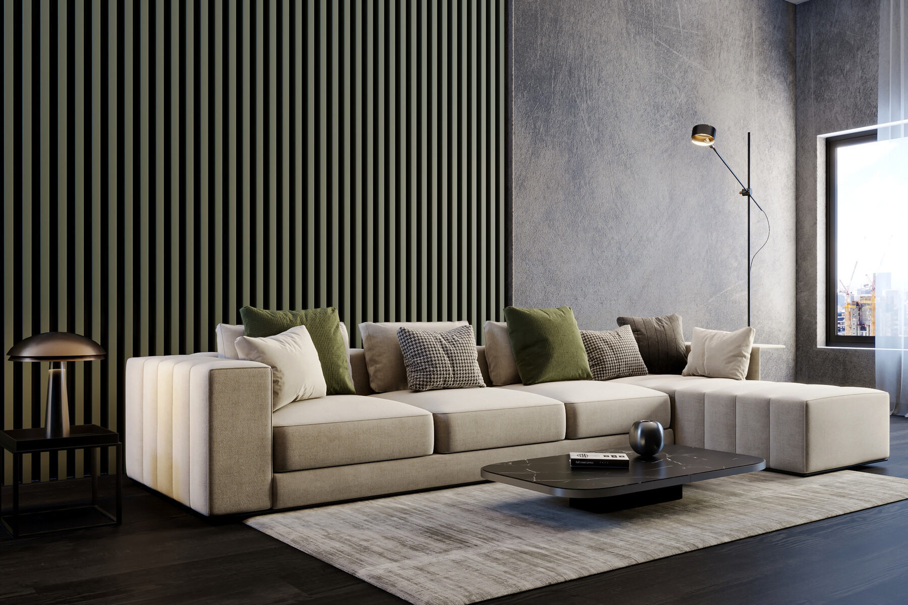 ArtStation - interior scene livingroom 06 | Game Assets