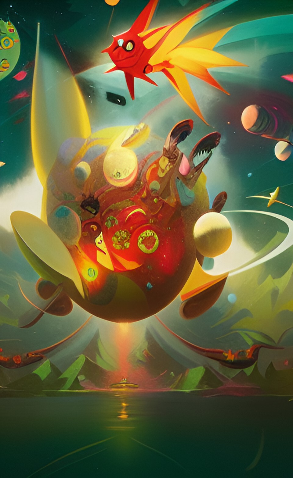 ArtStation - 65 poster art 3980-jpg pack wombo art | Artworks