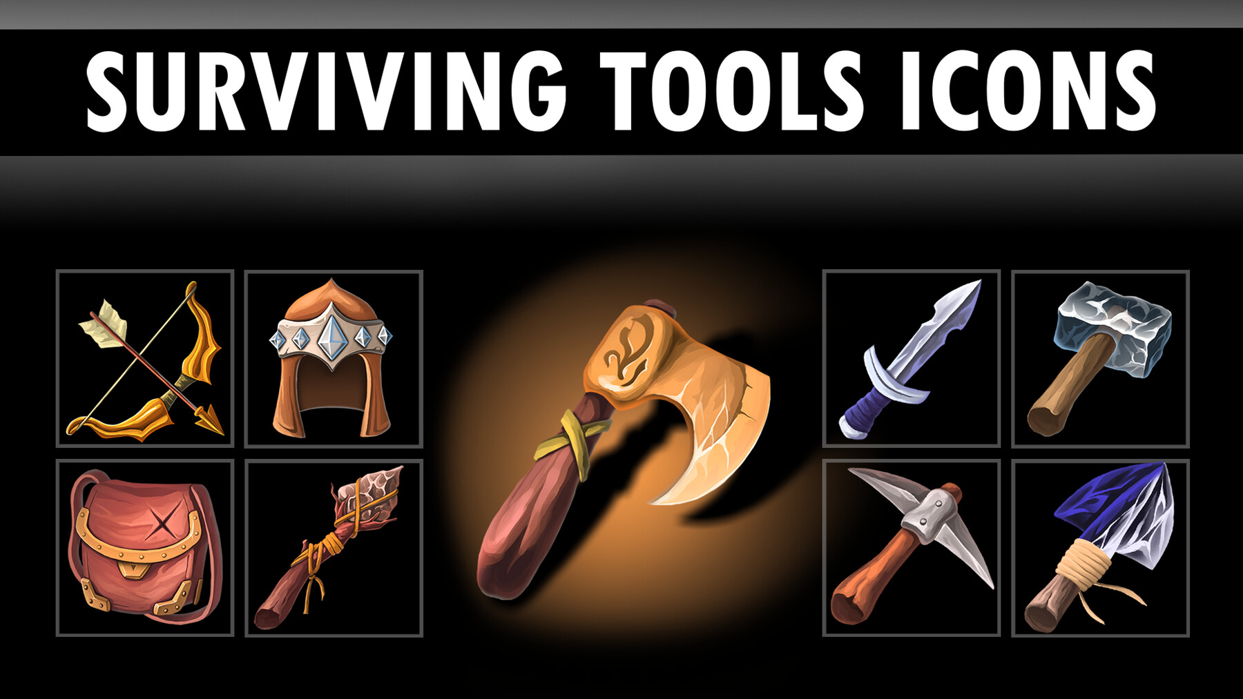 ArtStation - Surviving Tools Icons | Game Assets