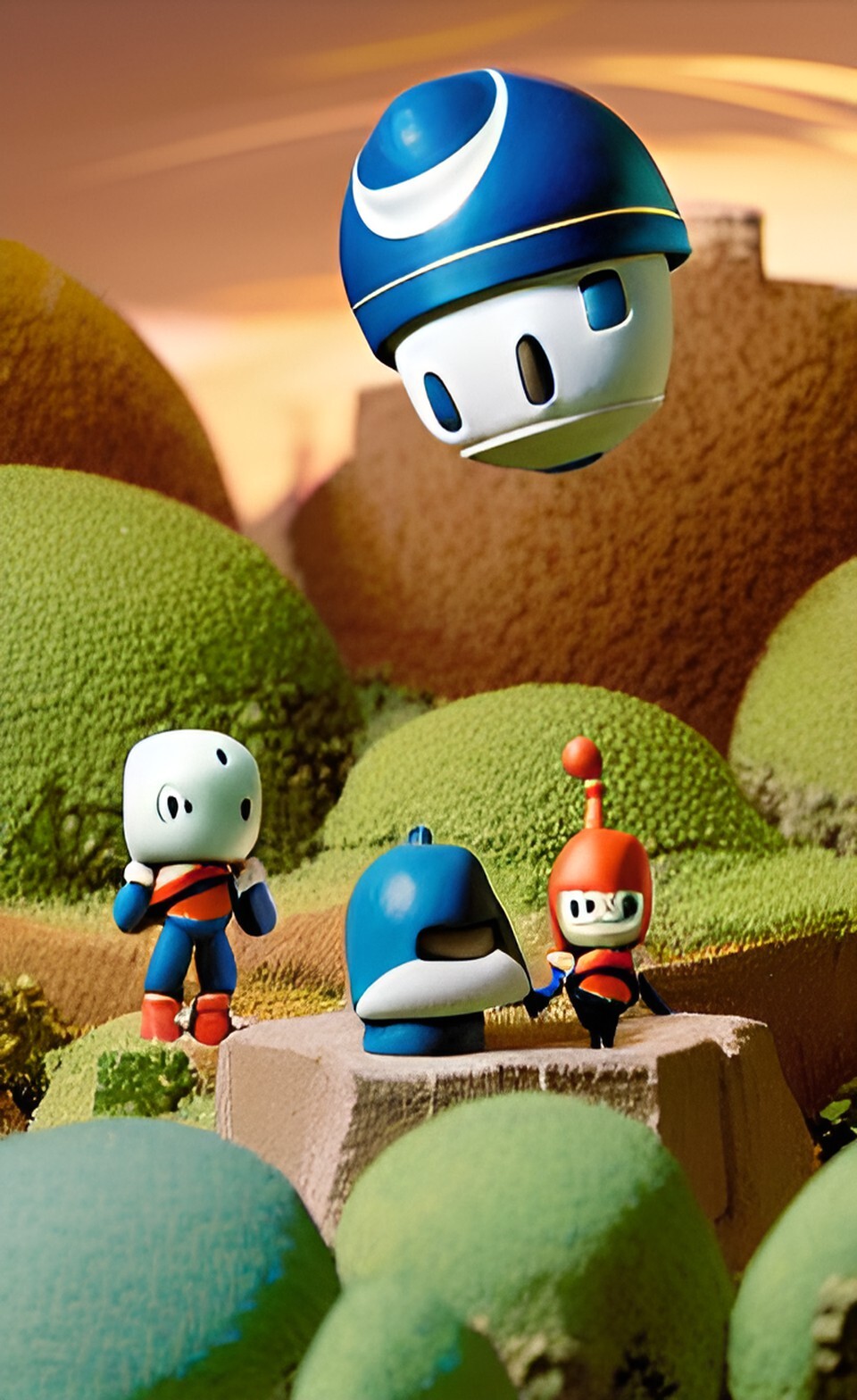 ArtStation - ninja bomberman 4500-jpg pack wombo art | Artworks