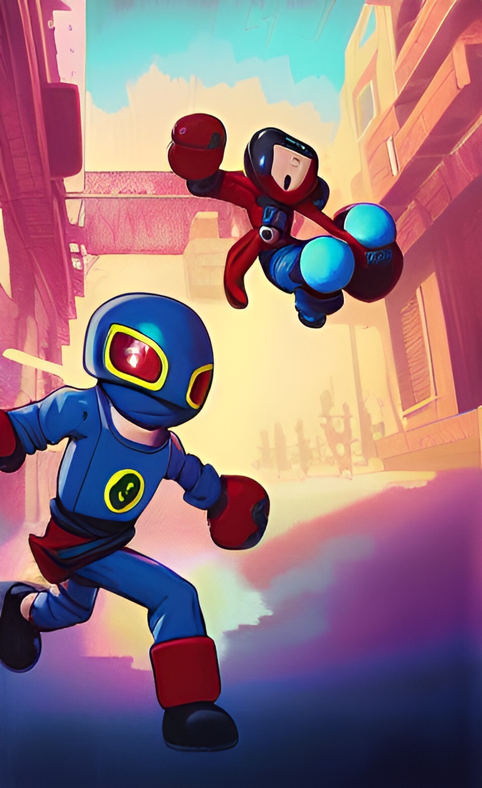 ArtStation - ninja bomberman 4500-jpg pack wombo art | Artworks