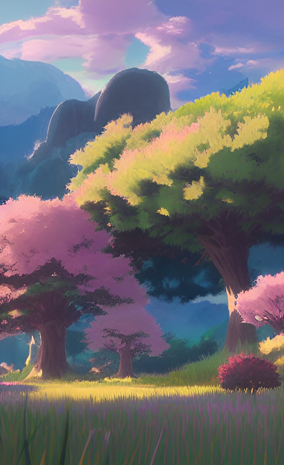 ArtStation - landscape of an anime field 6000-jpg pack wombo art | Artworks