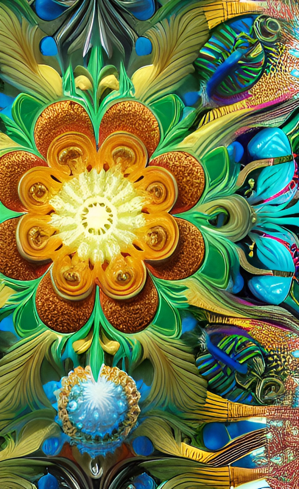 ArtStation - mechanical android flower 6680 -jpg pack wombo art | Artworks