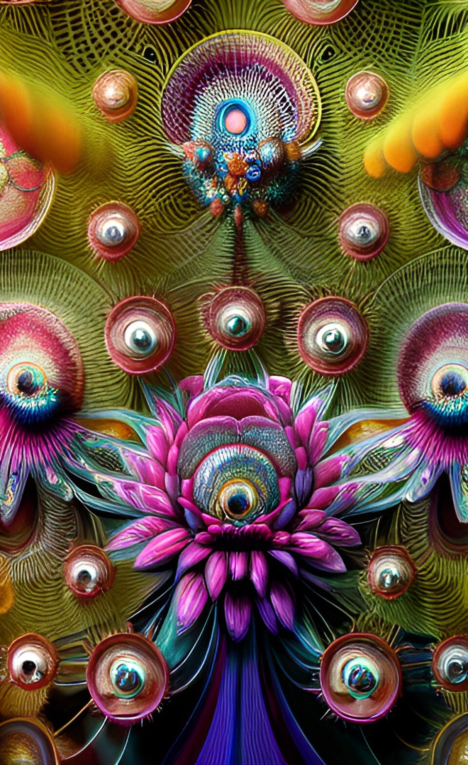 ArtStation - mechanical android flower 6680 -jpg pack wombo art | Artworks