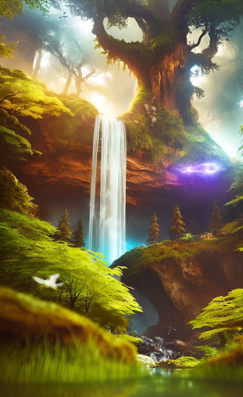 ArtStation - enchanted forest of destiny in halo world 3890-jpg pack ...