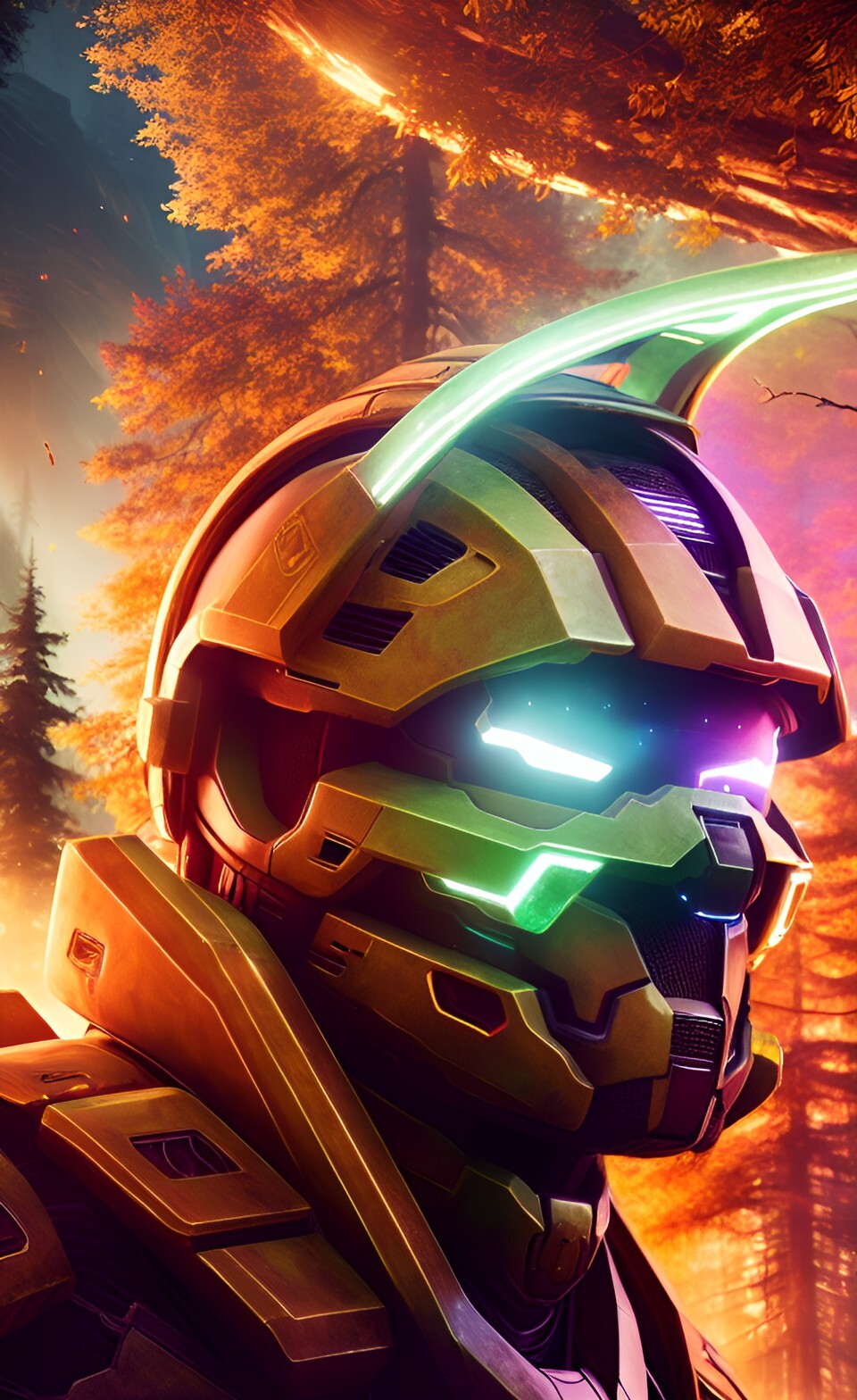 ArtStation - enchanted forest of destiny in halo world 3890-jpg pack ...