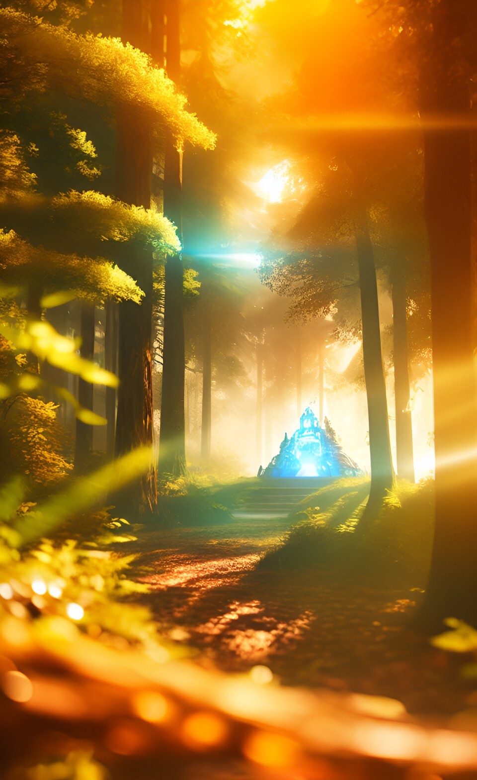 ArtStation - enchanted forest of destiny in halo world 3890-jpg pack ...