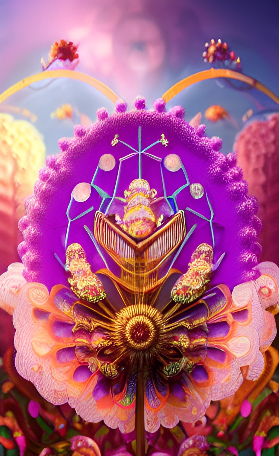 ArtStation - mechanical android flower 6680 -jpg pack wombo art | Artworks