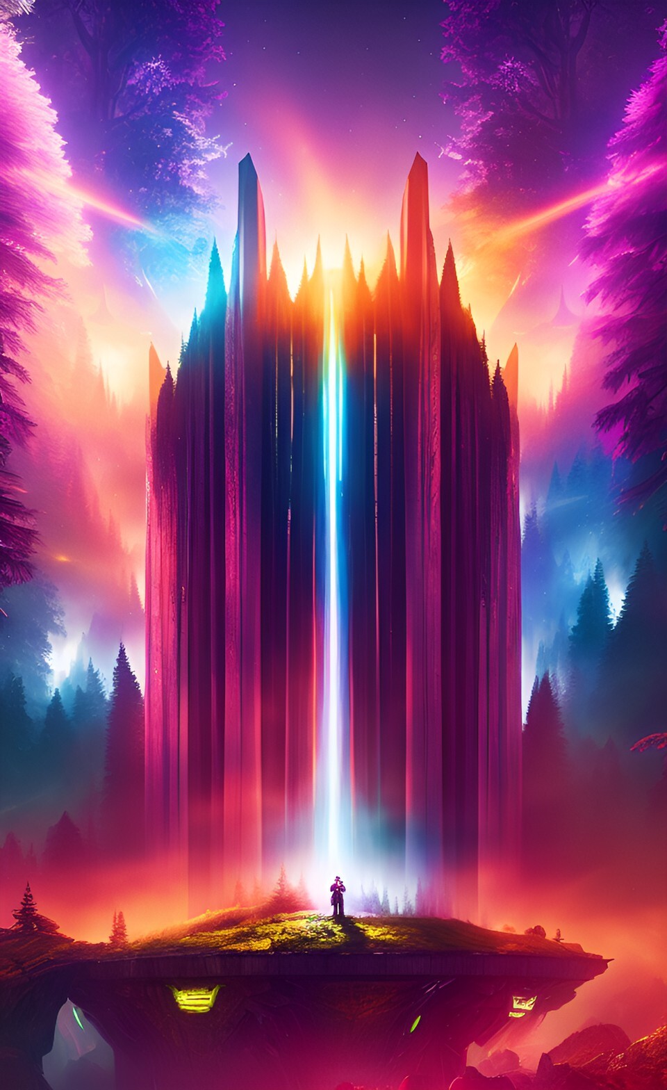 ArtStation - enchanted forest of destiny in halo world 3890-jpg pack ...