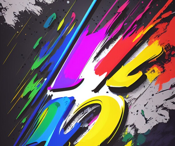 ArtStation - paint logo vector cartoon style 6480-jpg pack wombo art ...